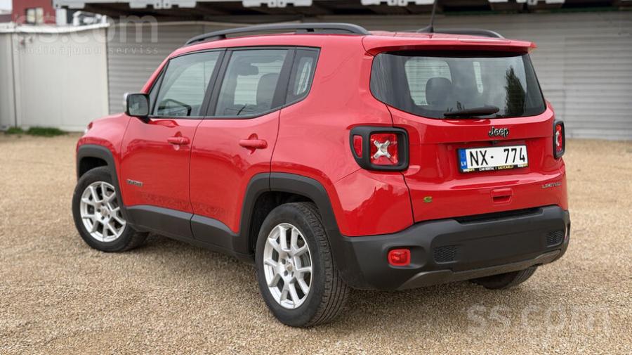 Sarkans Jeep Renegade 2023 Rīga, ar dzinēja tilpumu 1.50 L un nobraukumu 52 tūkst. km par 14990 €, foto 5 vietnē AUTOMOTO.COM.LV