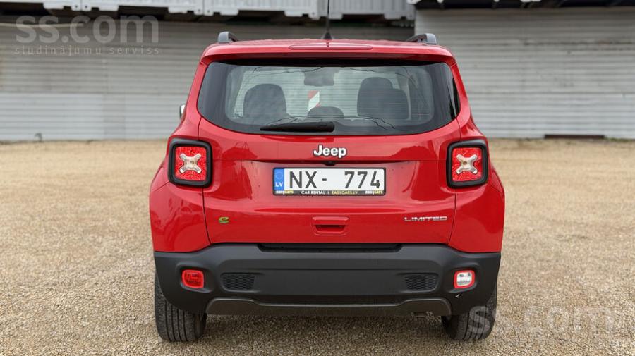 Sarkans Jeep Renegade 2023 Rīga, ar dzinēja tilpumu 1.50 L un nobraukumu 52 tūkst. km par 14990 €, foto 6 vietnē AUTOMOTO.COM.LV