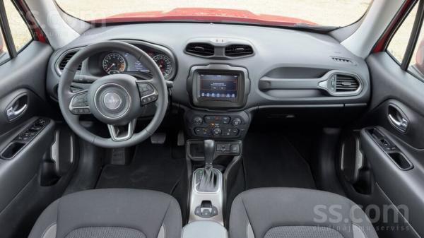 Red Jeep Renegade 2023 in Riga, with an engine capacity of 1.50 L and mileage of 52 thousand km for 14990 €, photo 8 on AUTOMOTO.COM.LV