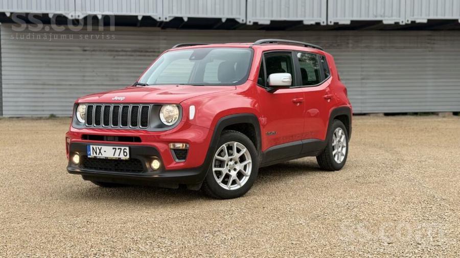 Sarkans Jeep Renegade 2023 Rīga, ar dzinēja tilpumu 1.50 L un nobraukumu 60 tūkst. km par 14490 €, foto 1 vietnē AUTOMOTO.COM.LV