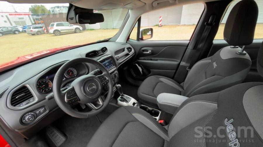Sarkans Jeep Renegade 2023 Rīga, ar dzinēja tilpumu 1.50 L un nobraukumu 60 tūkst. km par 14490 €, foto 9 vietnē AUTOMOTO.COM.LV