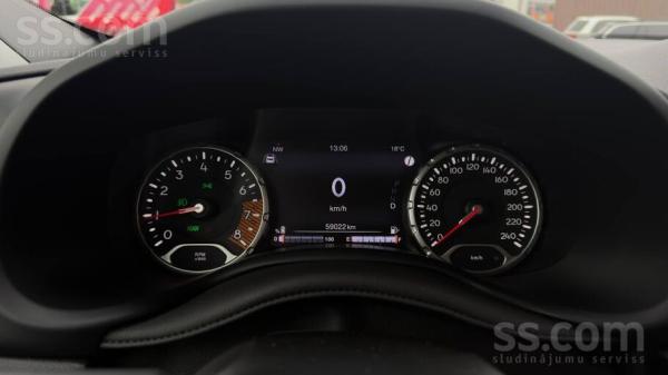 Red Jeep Renegade 2023 in Riga, with an engine capacity of 1.50 L and mileage of 60 thousand km for 14490 €, photo 11 on AUTOMOTO.COM.LV