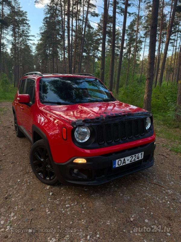 Red Jeep Renegade 2018 in Riga, with an engine capacity of 2.00 L and mileage of 121 thousand km for 13700 €, photo 1 on AUTOMOTO.COM.LV