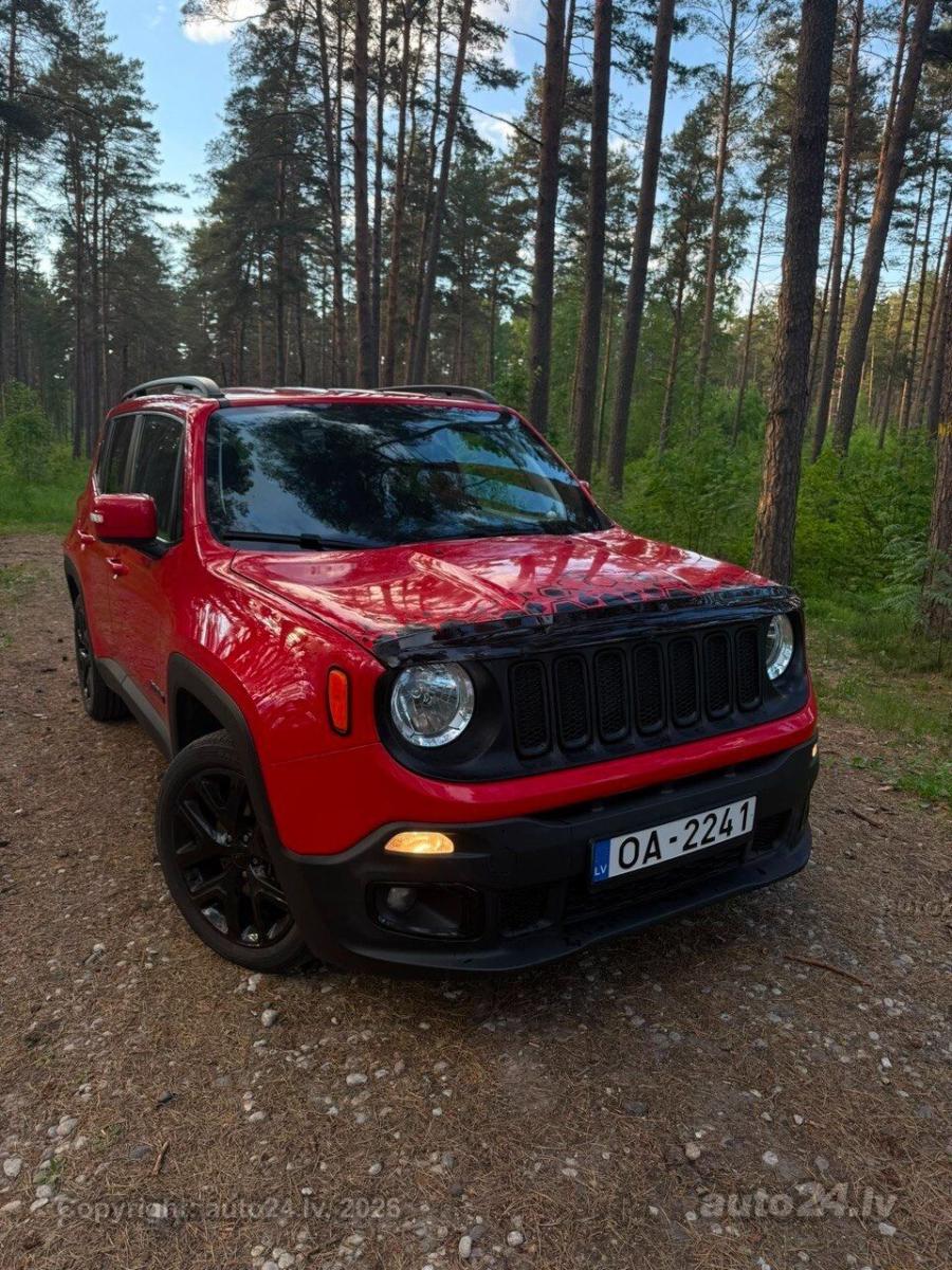 Sarkans Jeep Renegade 2018 Rīga, ar dzinēja tilpumu 2.00 L un nobraukumu 121 tūkst. km par 13700 €, foto 1 vietnē AUTOMOTO.COM.LV