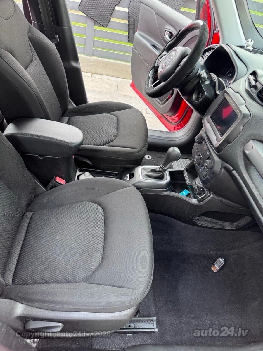 Sarkans Jeep Renegade 2018 Rīga, ar dzinēja tilpumu 2.00 L un nobraukumu 121 tūkst. km par 13700 €, foto 12 vietnē AUTOMOTO.COM.LV