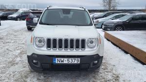 White Jeep Renegade 2015 in Riga, with an engine capacity of 2.00 L and mileage of 160 thousand km for 10600 €, photo 17 on AUTOMOTO.COM.LV