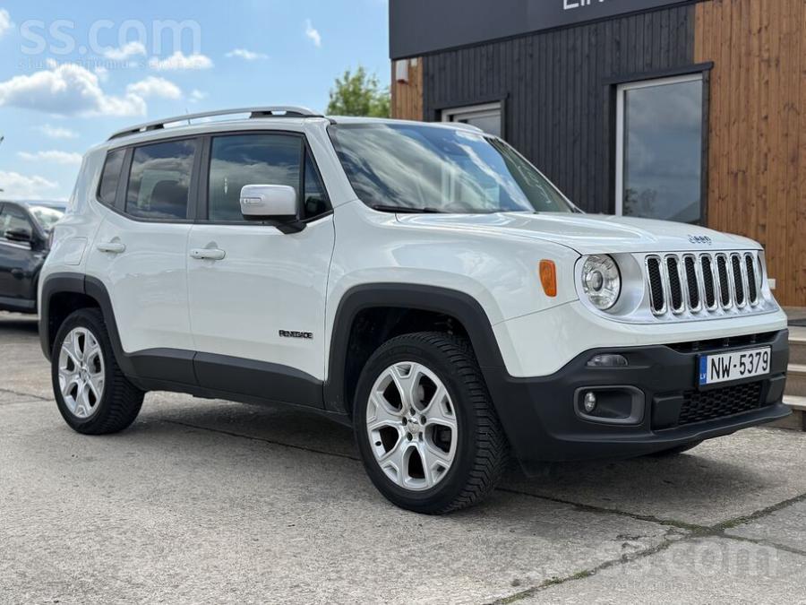 Balts Jeep Renegade 2015 Rīga, ar dzinēja tilpumu 2.00 L un nobraukumu 161 tūkst. km par 10300 €, foto 1 vietnē AUTOMOTO.COM.LV