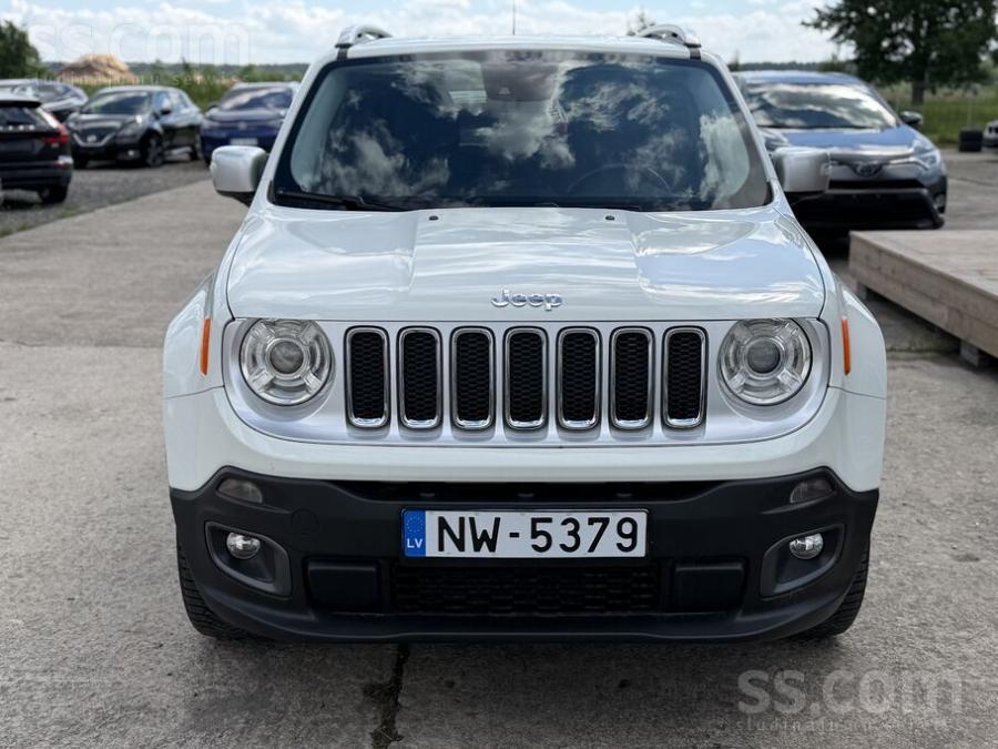 Balts Jeep Renegade 2015 Rīga, ar dzinēja tilpumu 2.00 L un nobraukumu 161 tūkst. km par 10300 €, foto 3 vietnē AUTOMOTO.COM.LV