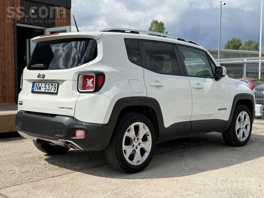 Balts Jeep Renegade 2015 Rīga, ar dzinēja tilpumu 2.00 L un nobraukumu 161 tūkst. km par 10300 €, foto 5 vietnē AUTOMOTO.COM.LV