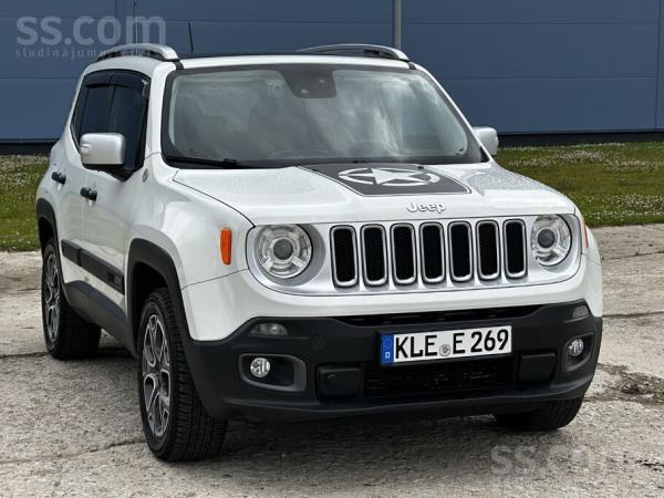 Balts Jeep Renegade 2015 Rīga, ar dzinēja tilpumu 2.00 L un nobraukumu 167 tūkst. km par 9499 €, foto 1 vietnē AUTOMOTO.COM.LV