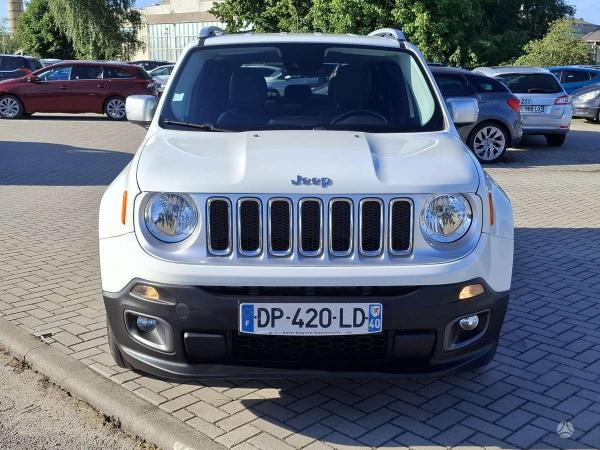 Balts Jeep Renegade 2015 Tauragė, ar dzinēja tilpumu 1.60 L un nobraukumu 142 tūkst. km par 6300 €, foto 2 vietnē AUTOMOTO.COM.LV