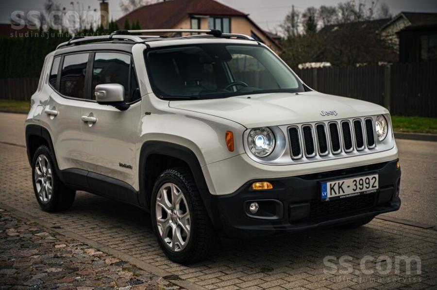 Balts Jeep Renegade 2016 Rīga, ar dzinēja tilpumu 2.00 L un nobraukumu 0 tūkst. km par 10990 €, foto 3 vietnē AUTOMOTO.COM.LV