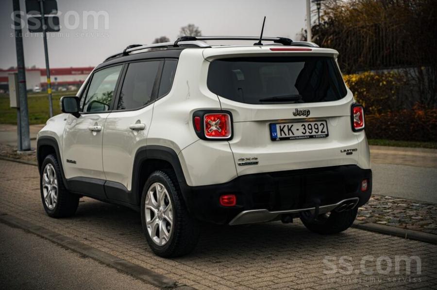 Balts Jeep Renegade 2016 Rīga, ar dzinēja tilpumu 2.00 L un nobraukumu 0 tūkst. km par 10990 €, foto 6 vietnē AUTOMOTO.COM.LV