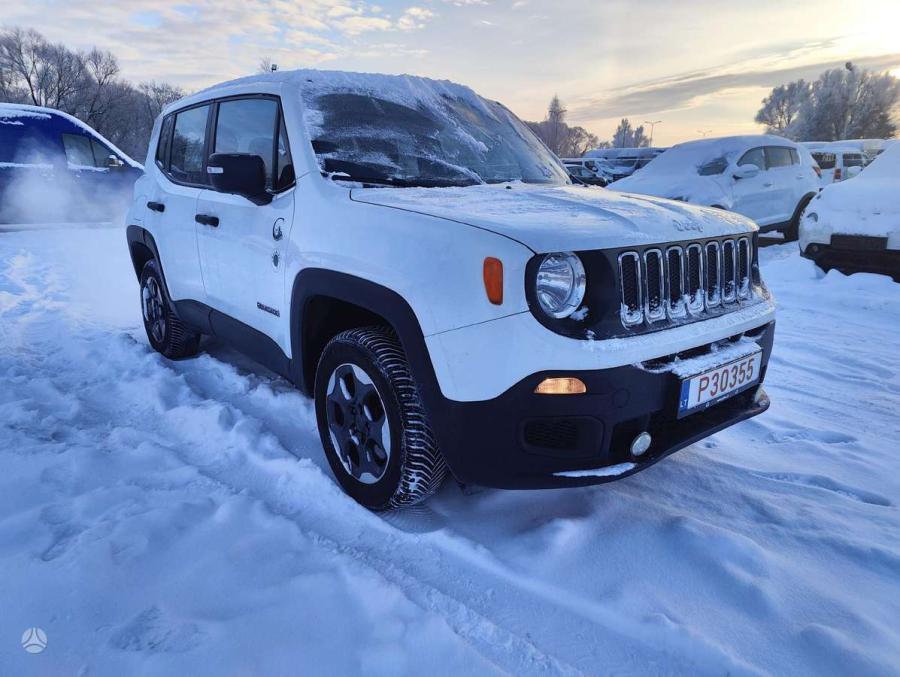 Balts Jeep Renegade 2017 Tauragė, ar dzinēja tilpumu 1.96 L un nobraukumu 295 tūkst. km par 5600 €, foto 2 vietnē AUTOMOTO.COM.LV