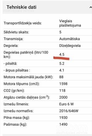 White Jeep Renegade 2017 in Jelgava, with an engine capacity of 1.60 L and mileage of 200 thousand km for 9995 €, photo 33 on AUTOMOTO.COM.LV