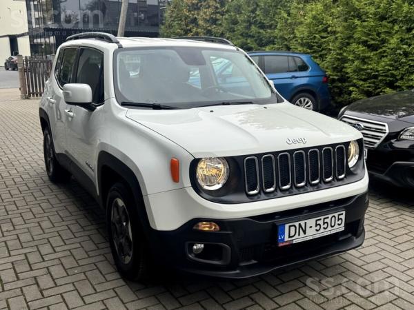 Balts Jeep Renegade 2017 Rīga, ar dzinēja tilpumu 1.40 L un nobraukumu 70 tūkst. km par 9500 €, foto 3 vietnē AUTOMOTO.COM.LV