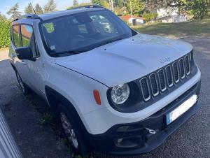 White Jeep Renegade 2018 in Taurage, with an engine capacity of 1.96 L and mileage of 102 thousand km for 5800 €, photo 5 on AUTOMOTO.COM.LV