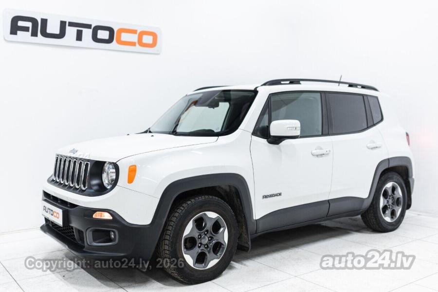 White Jeep Renegade 2017 in Tallinn, with an engine capacity of 1.40 L and mileage of 78 thousand km for 12499 €, photo 1 on AUTOMOTO.COM.LV