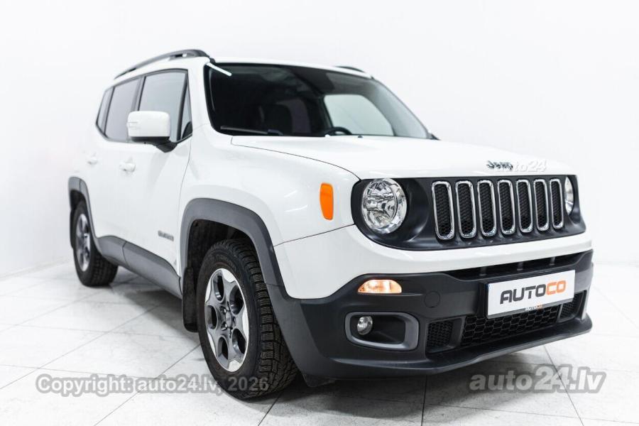 White Jeep Renegade 2017 in Tallinn, with an engine capacity of 1.40 L and mileage of 78 thousand km for 12499 €, photo 4 on AUTOMOTO.COM.LV