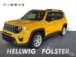 Yellow Jeep Renegade 2024 in Kaunas, with an engine capacity of 1.50 L and mileage of 37 thousand km for 22894 €, photo  on AUTOMOTO.COM.LV