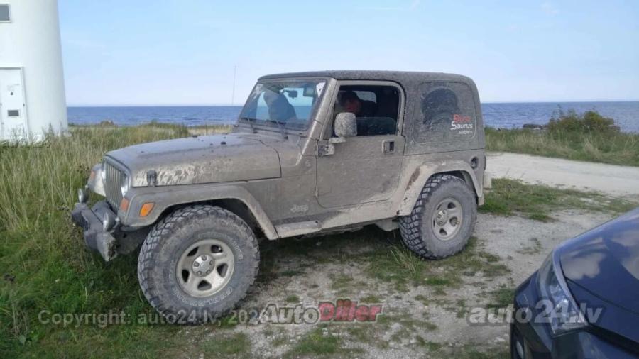 Smilšu krāsa Jeep Wrangler 2006 Tartu, ar dzinēja tilpumu 4.00 L un nobraukumu 240 tūkst. km par 15500 €, foto 18 vietnē AUTOMOTO.COM.LV