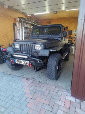 Black Jeep Wrangler 1988 in Silale, with an engine capacity of 4.20 L and mileage of 255 thousand km for 7400 €, photo 6 on AUTOMOTO.COM.LV