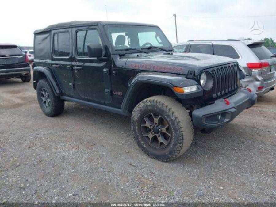 Melns Jeep Wrangler 2018 Klaipėda, ar dzinēja tilpumu 3.60 L un nobraukumu 201 tūkst. km par 9200 €, foto 3 vietnē AUTOMOTO.COM.LV