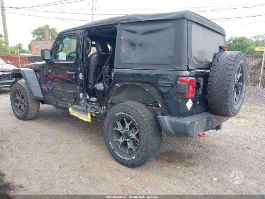 Melns Jeep Wrangler 2018 Klaipėda, ar dzinēja tilpumu 3.60 L un nobraukumu 201 tūkst. km par 9200 €, foto 6 vietnē AUTOMOTO.COM.LV