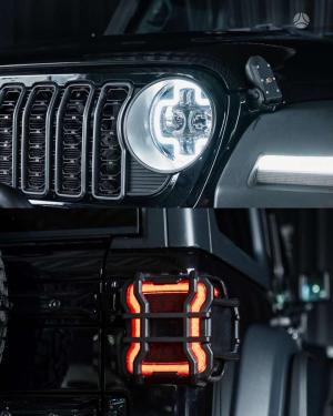 Black Jeep Wrangler 2019 in Vilnius, with an engine capacity of 2.00 L and mileage of 102 thousand km for 43998 €, photo 9 on AUTOMOTO.COM.LV