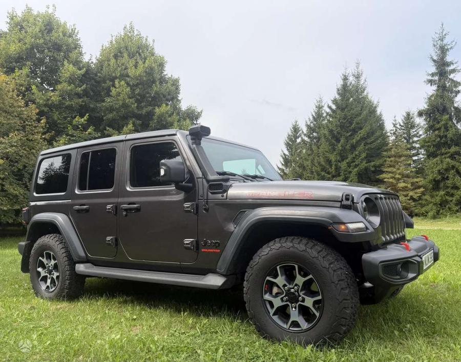 Melns Jeep Wrangler 2019 Radviliškis, ar dzinēja tilpumu 2.00 L un nobraukumu 110 tūkst. km par 25500 €, foto 3 vietnē AUTOMOTO.COM.LV
