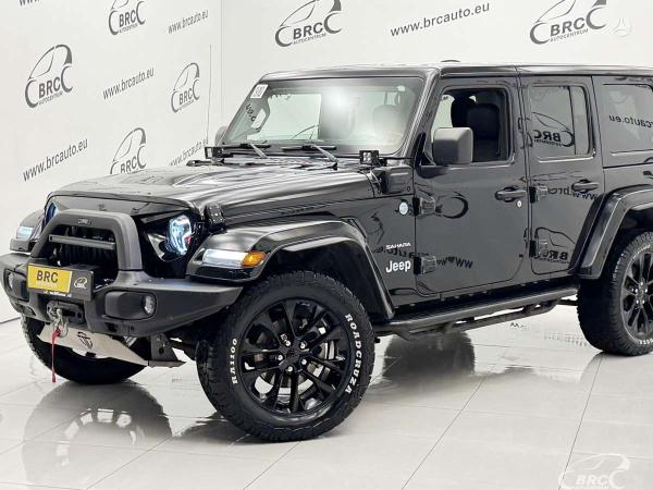 Melns Jeep Wrangler 2021 Viļņa, ar dzinēja tilpumu 2.00 L un nobraukumu 90 tūkst. km par 42900 €, foto 1 vietnē AUTOMOTO.COM.LV