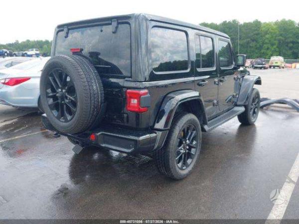 Melns Jeep Wrangler 2021 Klaipėda, ar dzinēja tilpumu 0.00 L un nobraukumu 54 tūkst. km par 12000 €, foto 4 vietnē AUTOMOTO.COM.LV