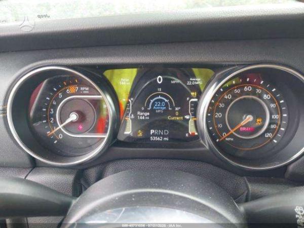 Melns Jeep Wrangler 2021 Klaipėda, ar dzinēja tilpumu 0.00 L un nobraukumu 54 tūkst. km par 12000 €, foto 7 vietnē AUTOMOTO.COM.LV