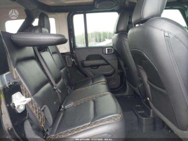 Melns Jeep Wrangler 2021 Klaipėda, ar dzinēja tilpumu 0.00 L un nobraukumu 54 tūkst. km par 12000 €, foto 8 vietnē AUTOMOTO.COM.LV