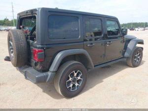 Black Jeep Wrangler 2021 in Klaipeda, with an engine capacity of 0.00 L and mileage of 78 thousand km for 13500 €, photo 5 on AUTOMOTO.COM.LV