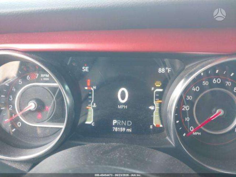 Black Jeep Wrangler 2021 in Klaipeda, with an engine capacity of 0.00 L and mileage of 78 thousand km for 13500 €, photo 8 on AUTOMOTO.COM.LV