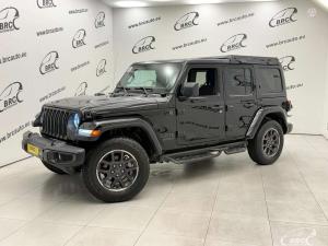 Black Jeep Wrangler 2021 in Vilnius, with an engine capacity of 2.00 L and mileage of 111 thousand km for 30900 €, photo  on AUTOMOTO.COM.LV