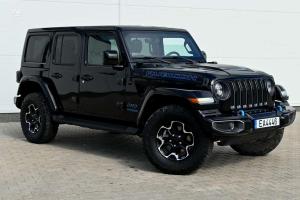 Melns Jeep Wrangler 2022 Kretinga, ar dzinēja tilpumu 2.00 L un nobraukumu 33 tūkst. km par 42999 €, foto  vietnē AUTOMOTO.COM.LV
