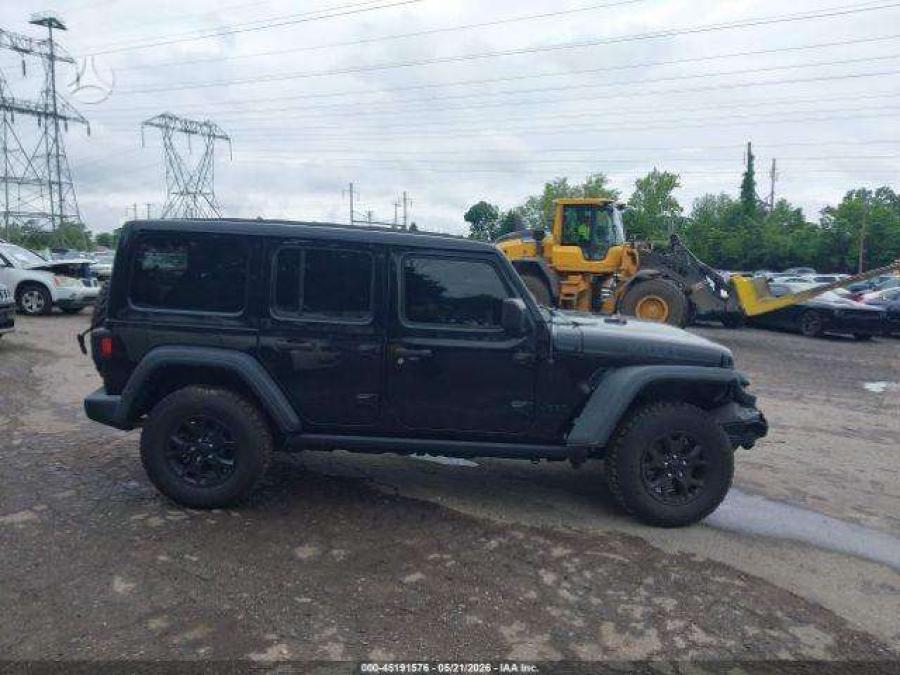 Black Jeep Wrangler 2023 in Klaipeda, with an engine capacity of 2.00 L and mileage of 50 thousand km for 13700 €, photo 14 on AUTOMOTO.COM.LV