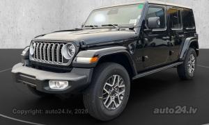 Black Jeep Wrangler 2026 in Tallinn, with an engine capacity of 2.00 L and mileage of 5 thousand km for 68990 €, photo  on AUTOMOTO.COM.LV