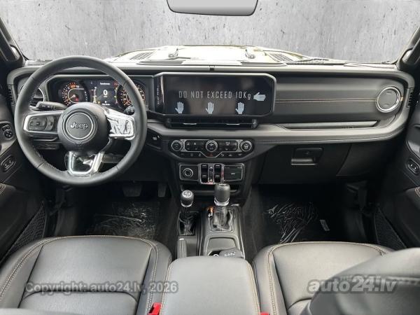 Black Jeep Wrangler 2026 in Tallinn, with an engine capacity of 2.00 L and mileage of 5 thousand km for 68990 €, photo 3 on AUTOMOTO.COM.LV