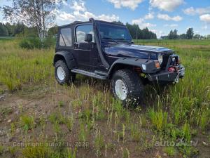 Blue Jeep Wrangler 1998 in Tallinn, with an engine capacity of 2.50 L and mileage of 0 thousand km for 11500 €, photo 4 on AUTOMOTO.COM.LV