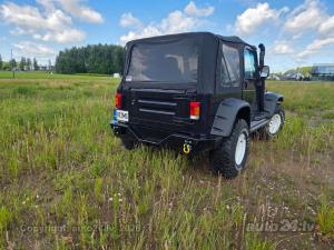 Blue Jeep Wrangler 1998 in Tallinn, with an engine capacity of 2.50 L and mileage of 0 thousand km for 11500 €, photo 6 on AUTOMOTO.COM.LV