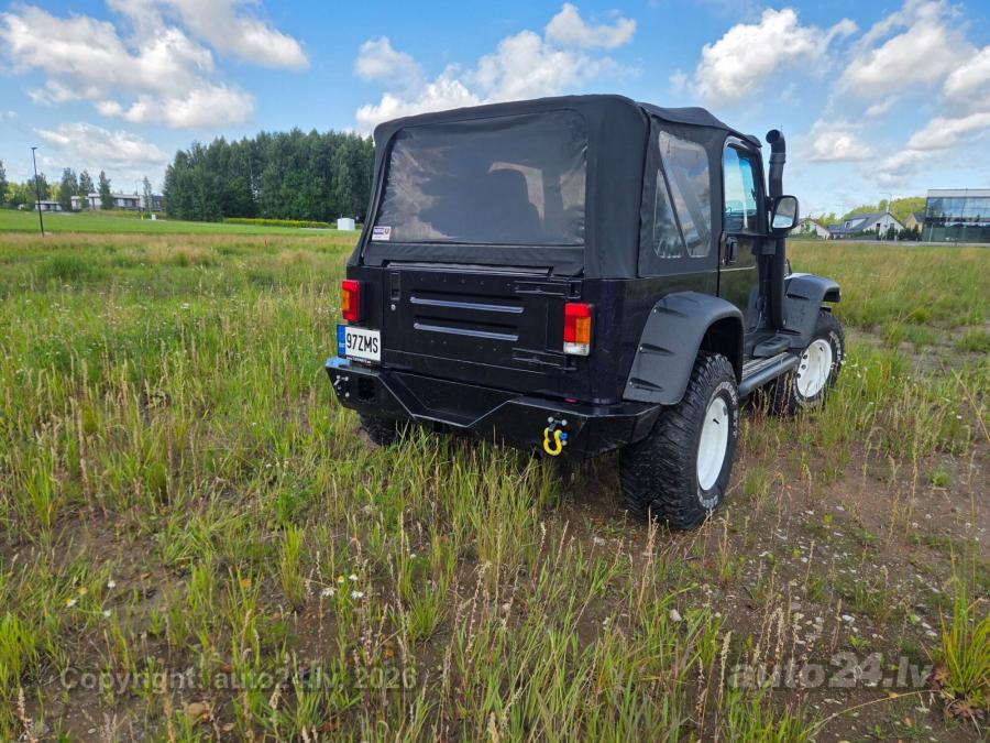 Blue Jeep Wrangler 1998 in Tallinn, with an engine capacity of 2.50 L and mileage of 0 thousand km for 11500 €, photo 6 on AUTOMOTO.COM.LV