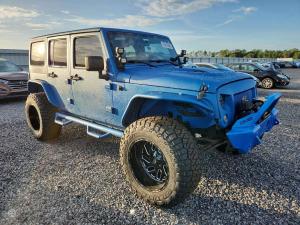 Blue Jeep Wrangler 2016 in Vilnius, with an engine capacity of 3.60 L and mileage of 40 thousand km for 21000 €, photo 1 on AUTOMOTO.COM.LV