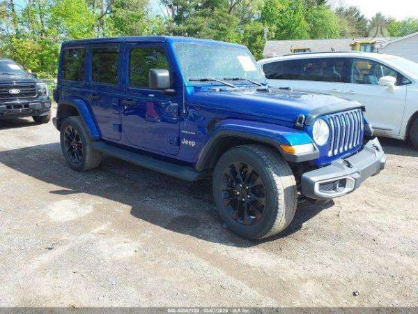 Blue Jeep Wrangler 2018 in Klaipeda, with an engine capacity of 3.60 L and mileage of 123 thousand km for 7600 €, photo 1 on AUTOMOTO.COM.LV
