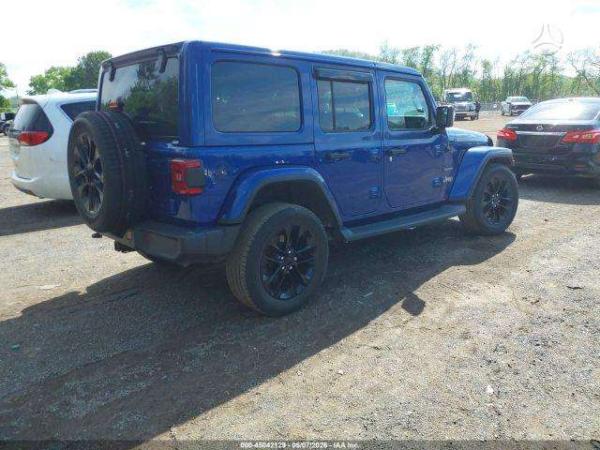 Blue Jeep Wrangler 2018 in Klaipeda, with an engine capacity of 3.60 L and mileage of 123 thousand km for 7600 €, photo 4 on AUTOMOTO.COM.LV
