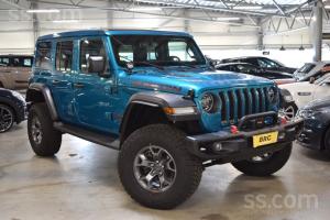 Zils Jeep Wrangler 2020 Rīga, ar dzinēja tilpumu 2.00 L un nobraukumu 42 tūkst. km par 37900 €, foto  vietnē AUTOMOTO.COM.LV
