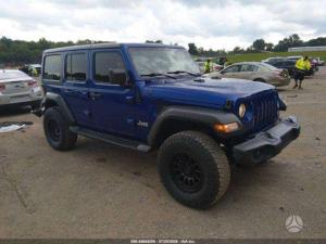 Zils Jeep Wrangler 2020 Klaipėda, ar dzinēja tilpumu 0.00 L un nobraukumu 73 tūkst. km par 10000 €, foto  vietnē AUTOMOTO.COM.LV
