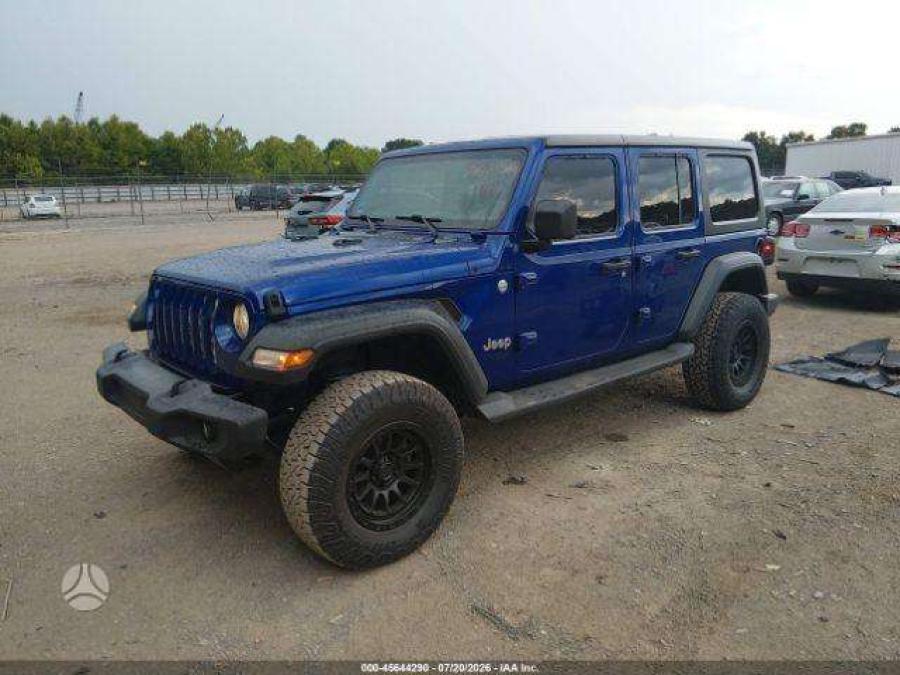 Zils Jeep Wrangler 2020 Klaipėda, ar dzinēja tilpumu 0.00 L un nobraukumu 73 tūkst. km par 10000 €, foto 3 vietnē AUTOMOTO.COM.LV